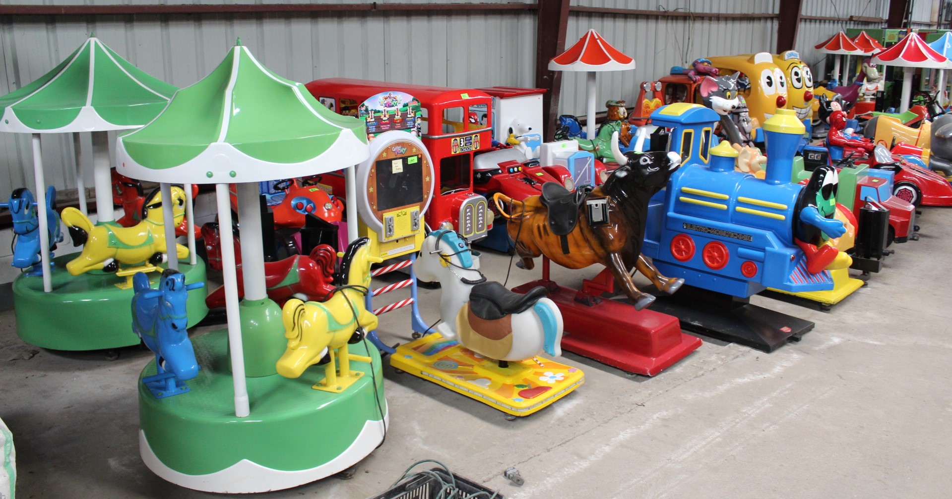 Arcade Games & Kiddie Rides | Locate Auctions